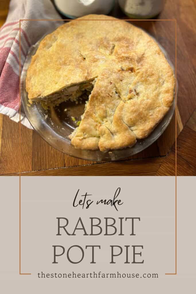 The Best Rabbit Pot Pie Recipe for Homesteaders