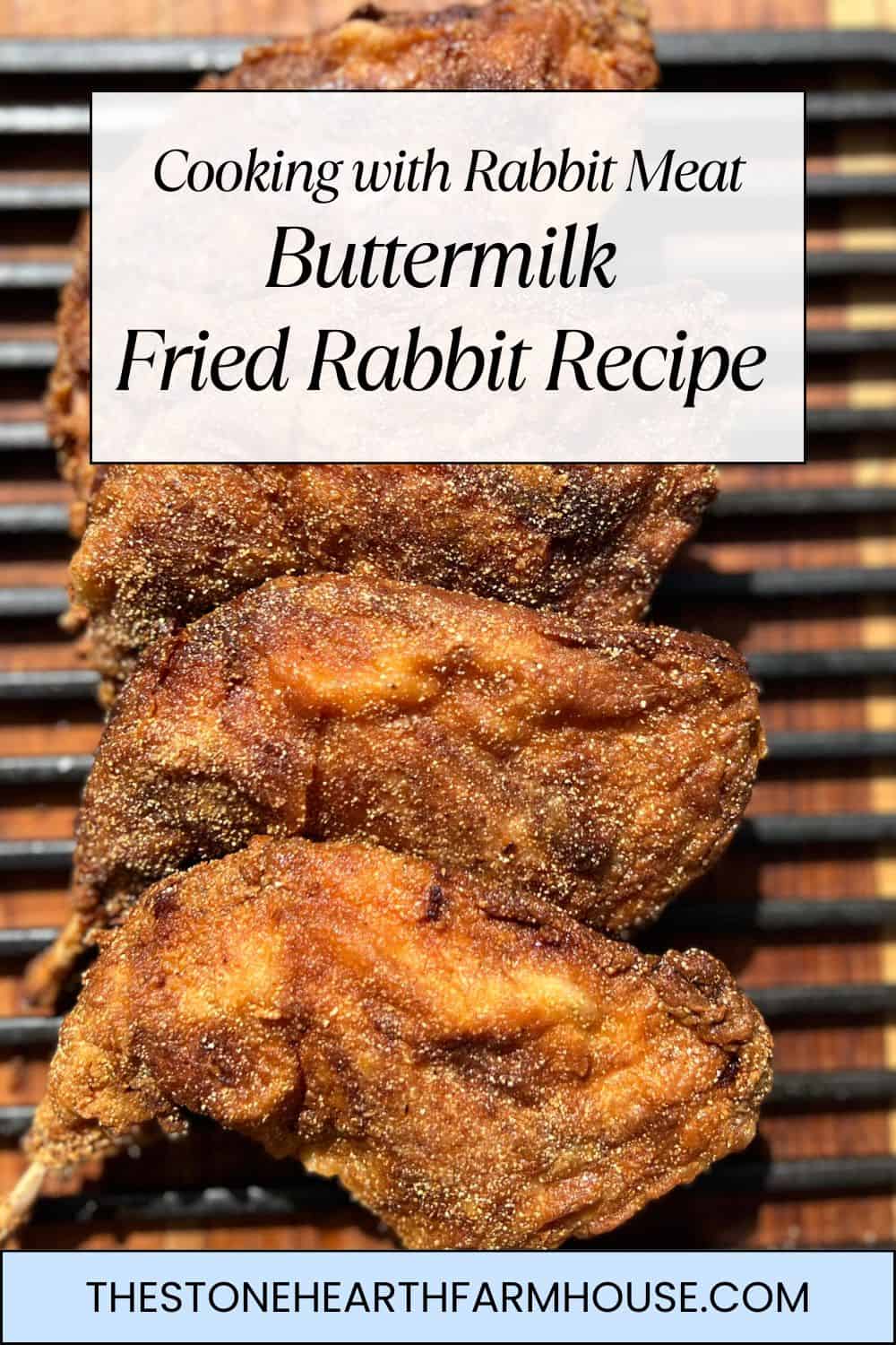 Buttermilk Fried Rabbit Thighs - The Stone Hearth Farmhouse